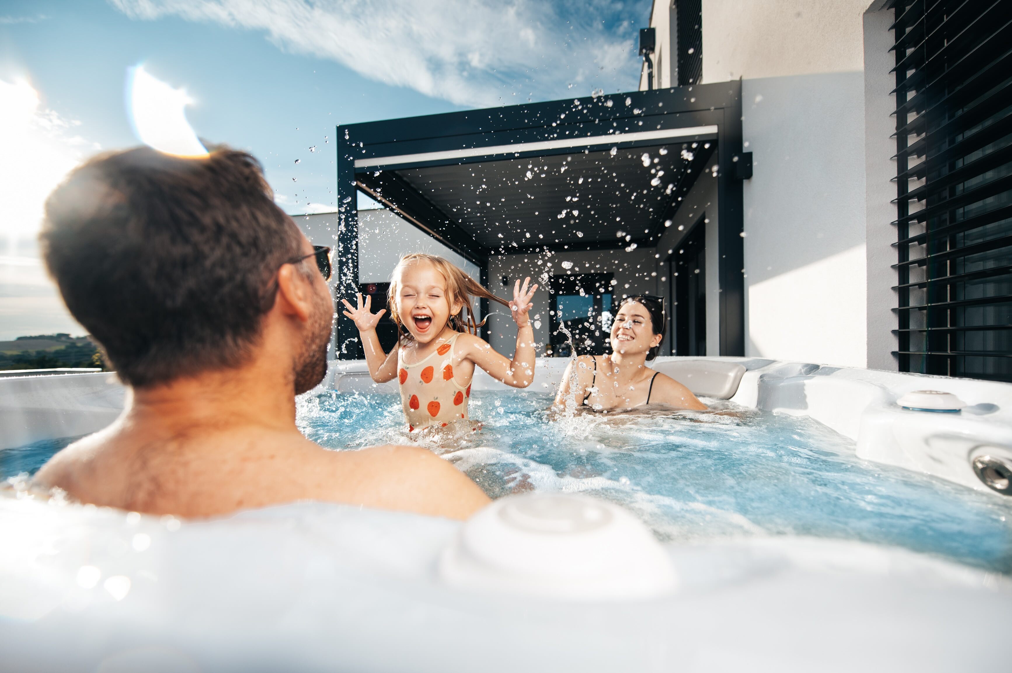 How To Design a Family Hot Tub Area for All Ages To Enjoy